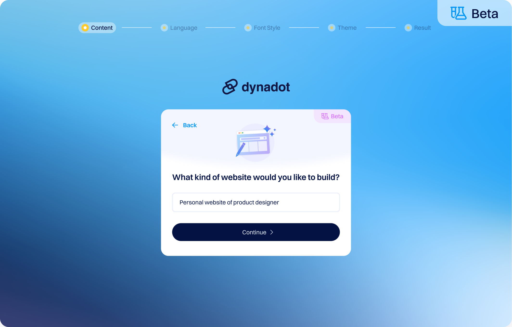 Website Builder - Affordable All-in-one Tool | Dynadot